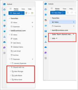 New Outlook for Windows: Shared Mailbox Display Changes (May–July 2025 ...