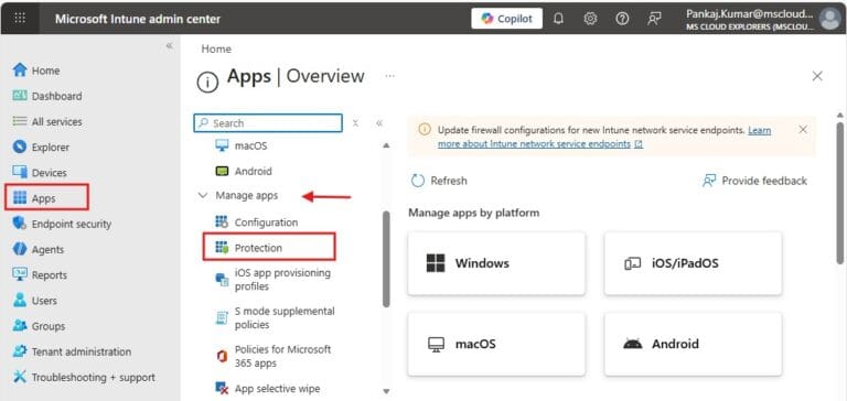 How To Configure Your First App Protection Policy In Microsoft Intune ...